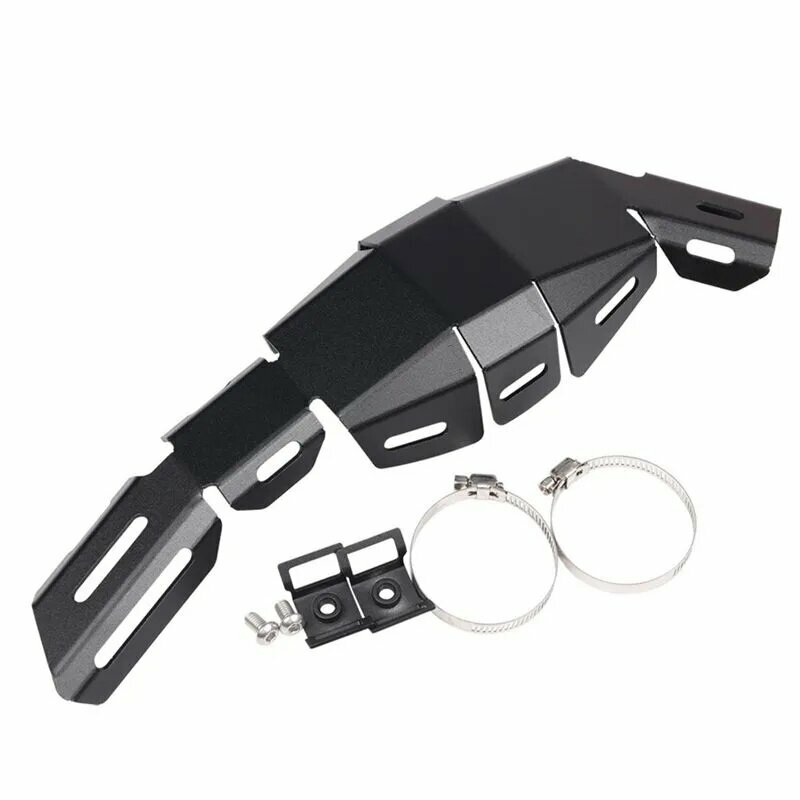 Теплозащитный кожух выхлопной трубы для CRF300L CRF300 L CRF 300L (черный)