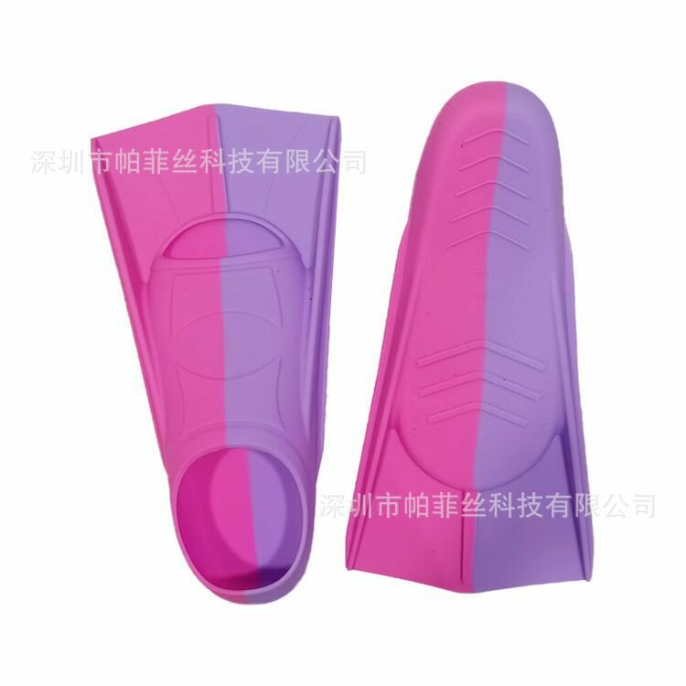 Детские ласты для плавания для мальчиков и девочек, профессиональные тренировочные ласты из силикона для свободного стиля, одобренные для плавания и дайвинга, ласты-лягушки, ласты-утки