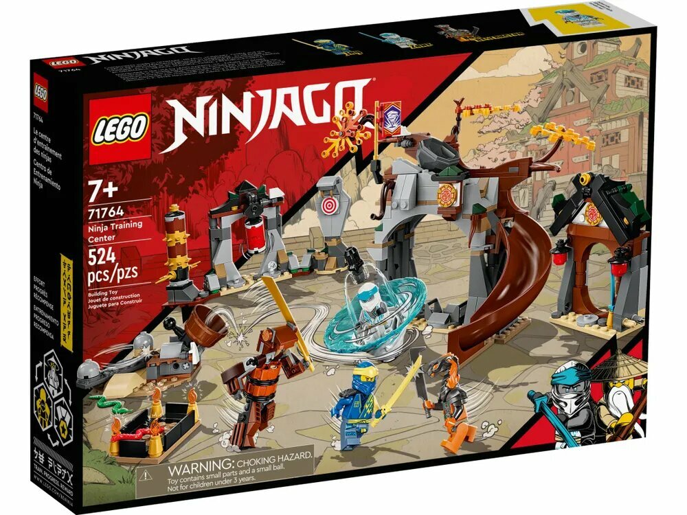 Лего NINJAGO серия, LEGO 71764 Тренировочный центр ниндзя, lego конструктор для мальчика, лего для девочек