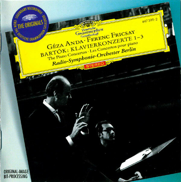 Компакт-диск Bartók* / Géza Anda, Ferenc Fricsay / Radio-Symphonie-Orchester Berlin - Klavierkonzerte 1 - 3 = The Piano Concertos = Les Concertos Pour Piano (1 CD)