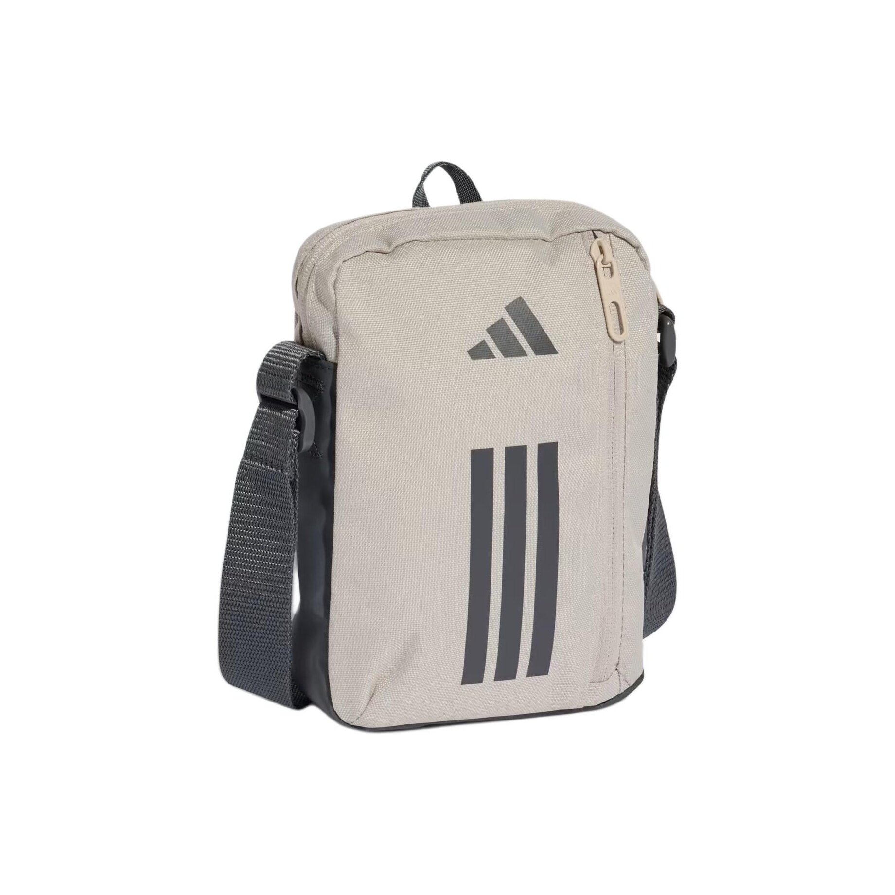 Сумка adidas, фактура пэчворк, бежевый/серый — фото 1