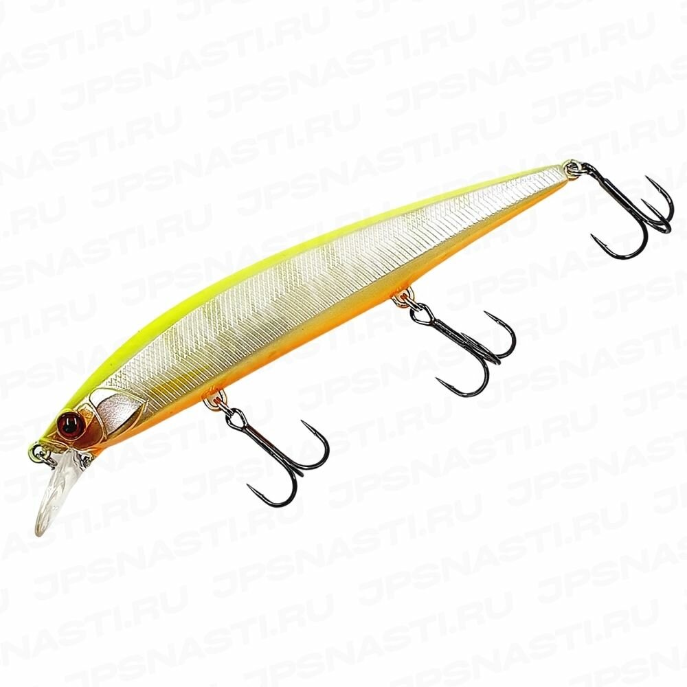 Японский воблер на щуку Jackall Rerange 110 SP, 14.8 гр, chart back pearl / Рыболовные приманки для ловли хищника / Воблеры на судака