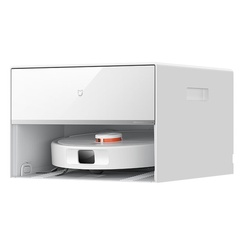 Робот-пылесос Mijia 5 Pro с интеллектуальным взаимодействием AI, двумя механическими руками, высокой мощностью всасывания, интегрированной уборкой и мытьем пола