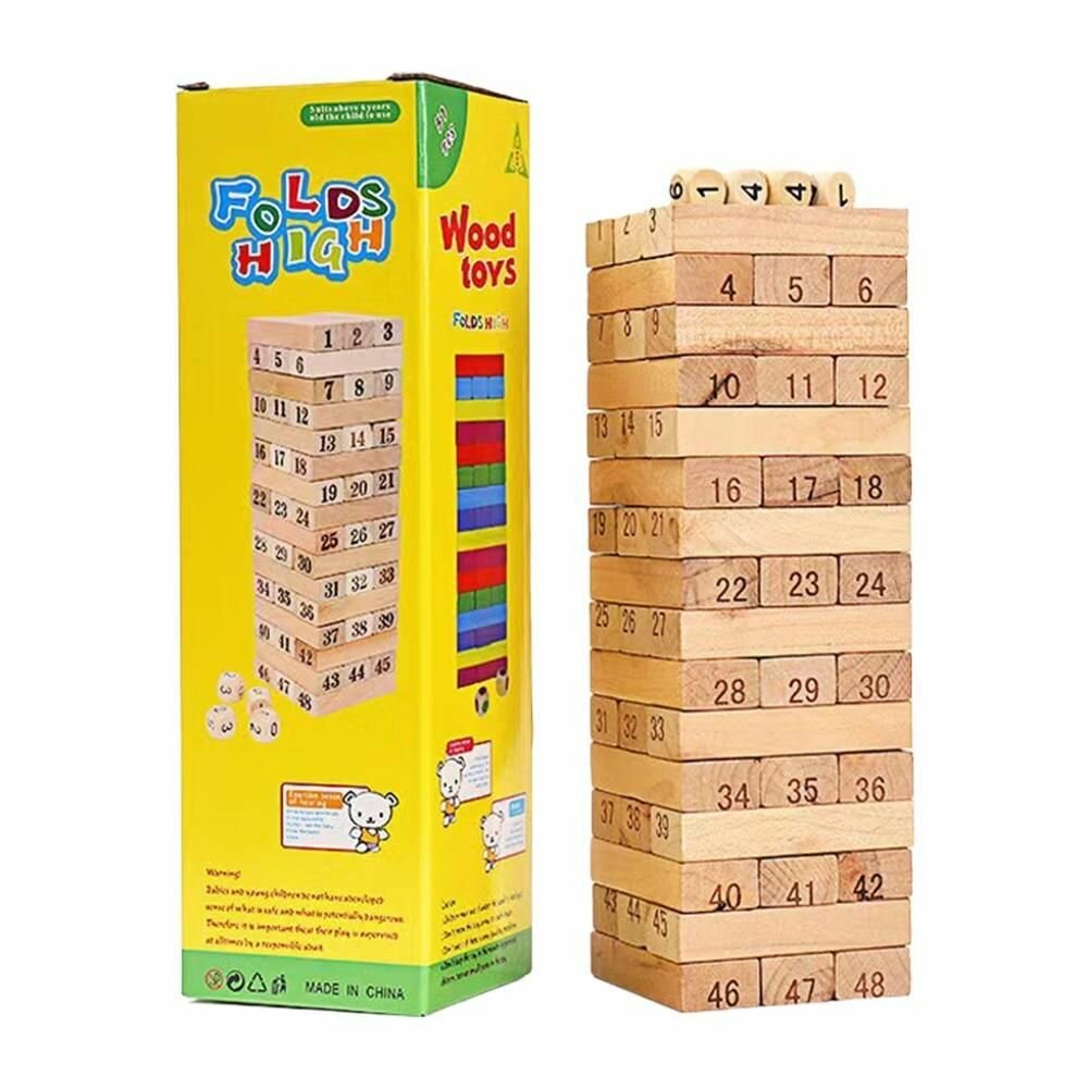 Детская игра Башня из кубиков