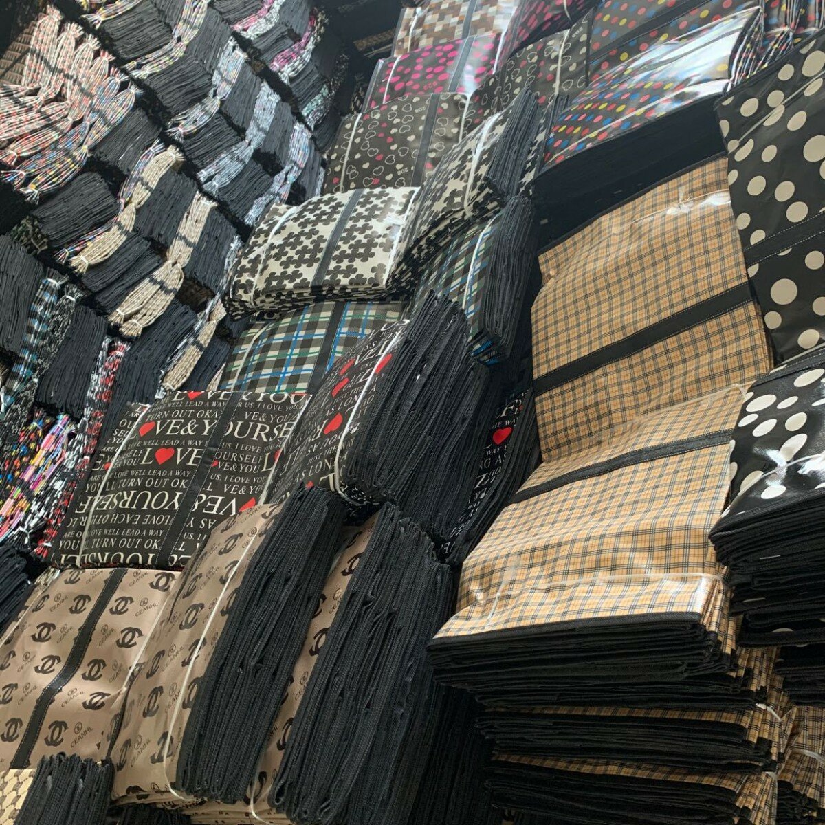 Сумка для переезда, большая вместимость, утолщенная нетканая ткань, водонепроницаемая сумка, домашняя сумка для хранения одеял и вещей, ручная упаковочная сумка