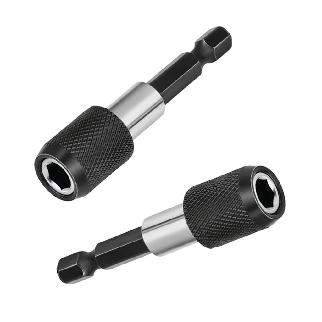 2 быстроразъемных самоблокирующихся бита с шестигранным хвостовиком диаметром 60 мм, быстроразъемные самоблокирующиеся биты