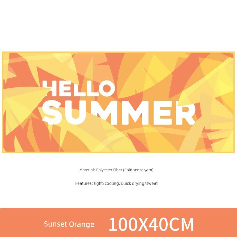 Спортивное полотенце, охлаждающее, быстросохнущее, защищающее запястья, впитывающее пот полотенце для занятий в