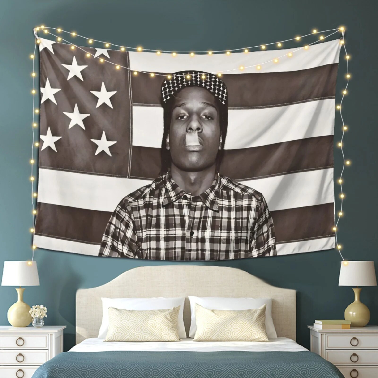 Флаг ASAP Rocky ASAP Mob 3x5 футов