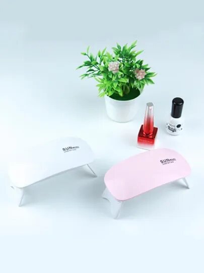 LED лампа для ногтей, сушки гель-лака SUNMINI 6W портативная