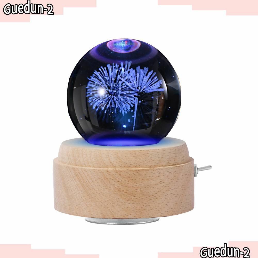 Музыкальная шкатулка с хрустальным шаром