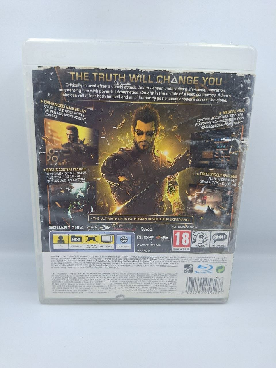 Deus Ex: Human Revolution Director's Cut PS3 (рус.) — фото 1