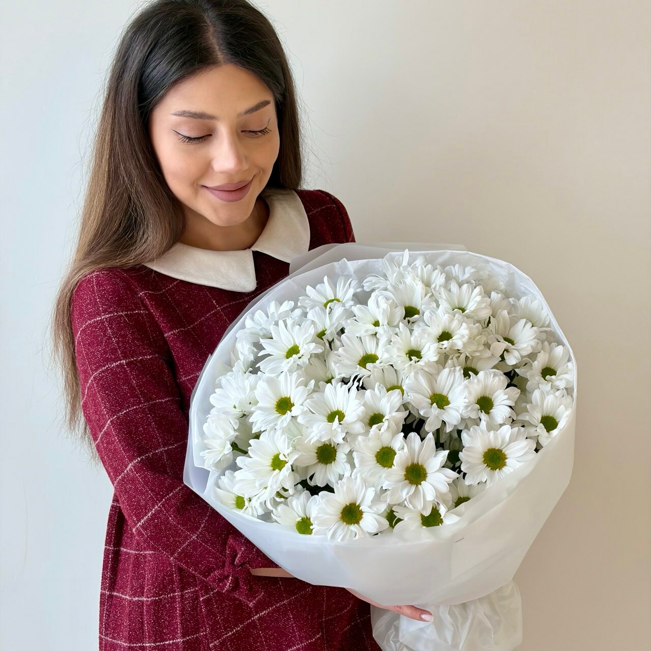 Букет хризантем #950