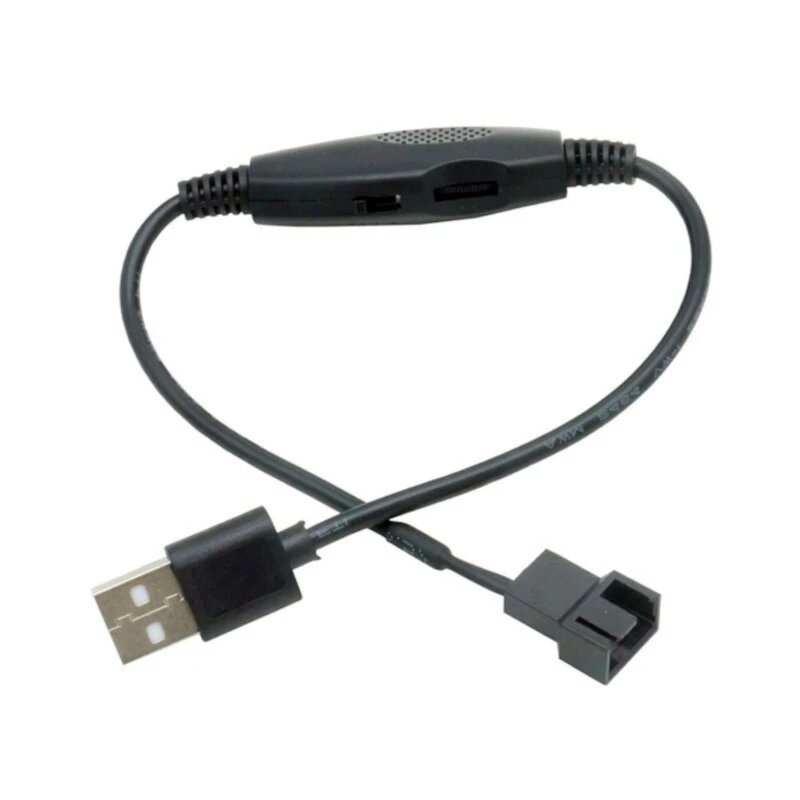USB кабель-адаптер для вентиляторов ПК, Цвет: B — фото 1
