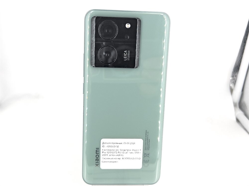 Смартфон Xiaomi 13T Pro 12/512 ГБ RU, Dual: nano SIM + eSIM, зеленый