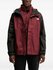 Куртка The North Face Hooded colourblock performance jacket, размер 2XL, red