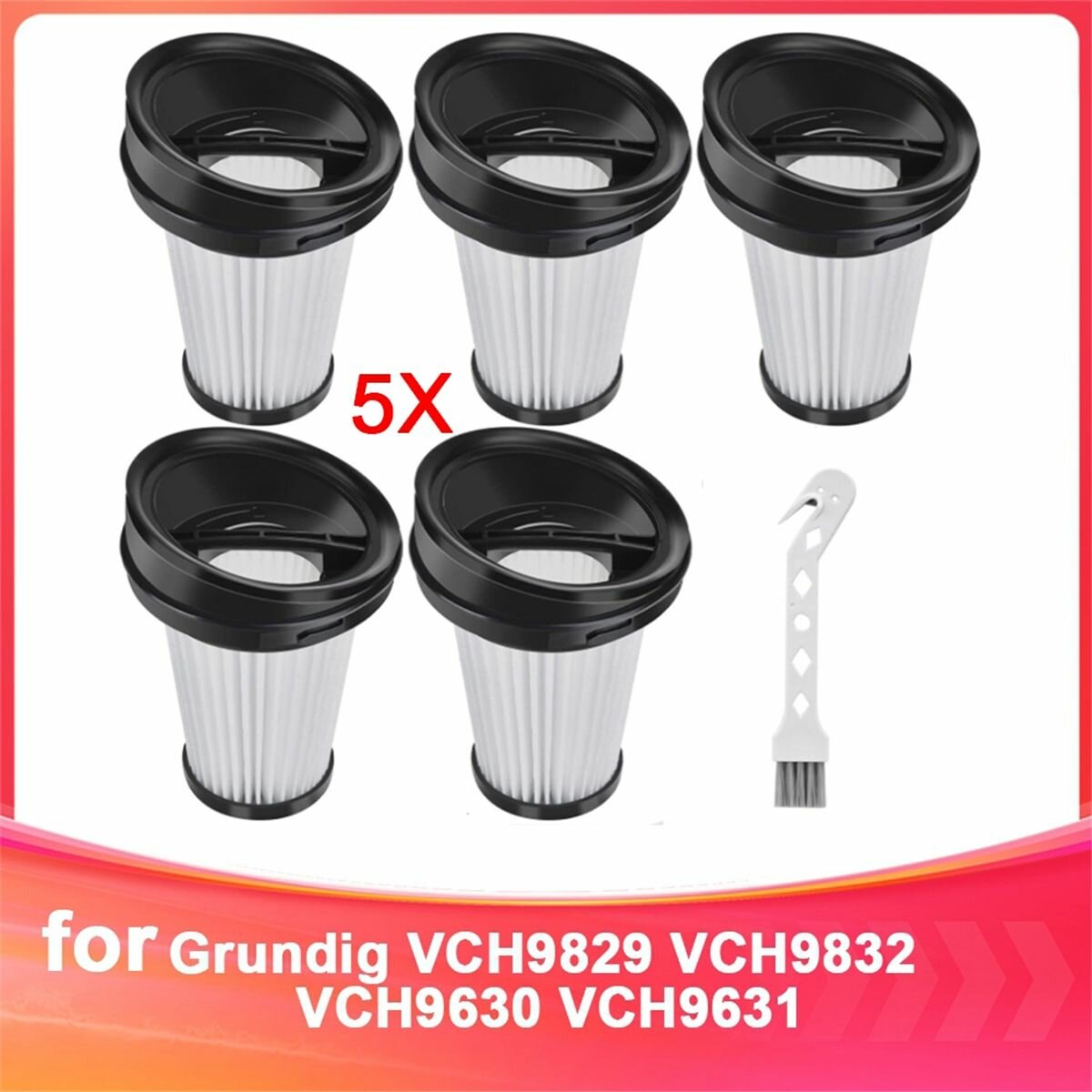 Сменный фильтр для беспроводного ручного пылесоса Grundig