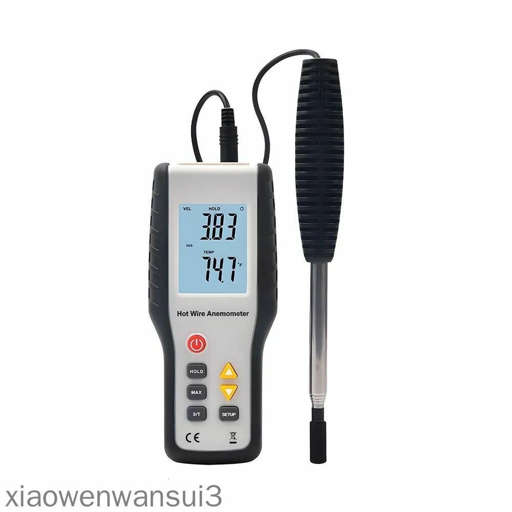 Анемометры с обогреваемой струной Hti НТ-9829(EU) (J1123RU) для измерения скорости ветра, прибор для измерения скорости и направления ветра