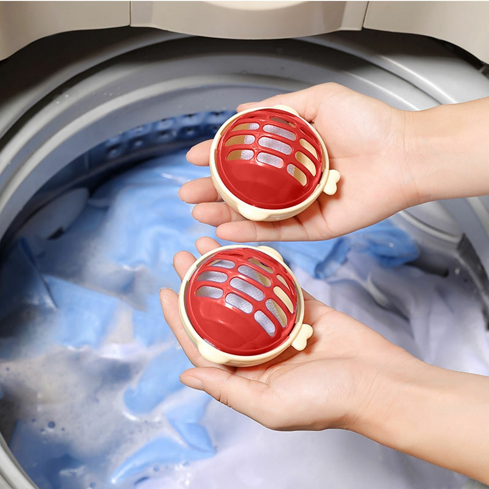 Стиральный шар фильтрующей сетки