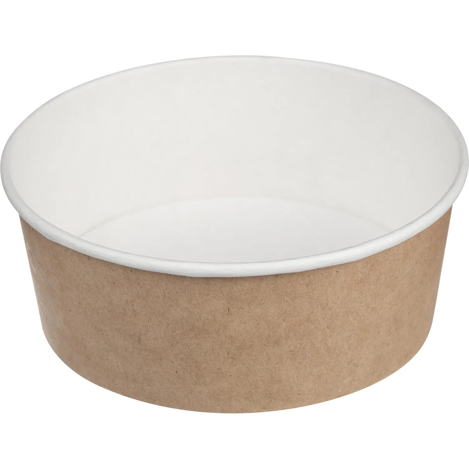 Контейнер круглый OSQ Round Bowl 750, d-150(128)х60мм, крафт()