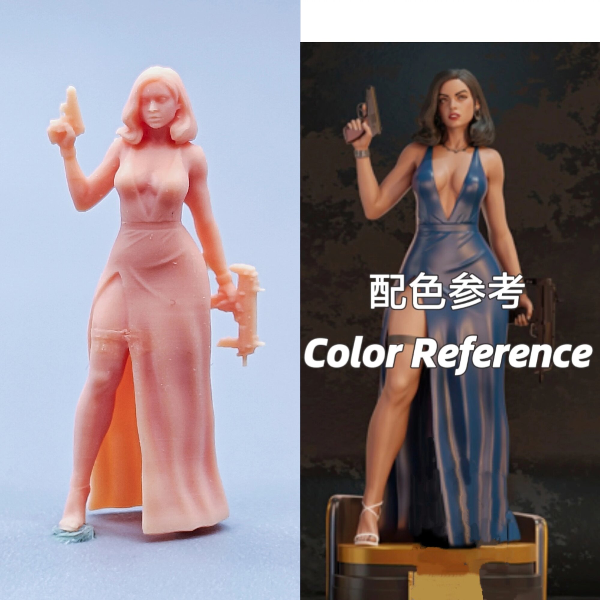 Фигурка Bond Girls 1/43 EHCMODEL, масштаб 1:43