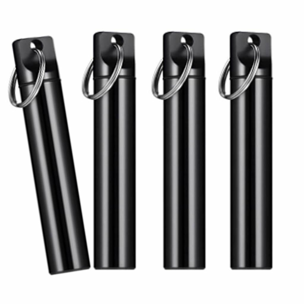 Металлическая ёмкость для зубочисток, Черный - L