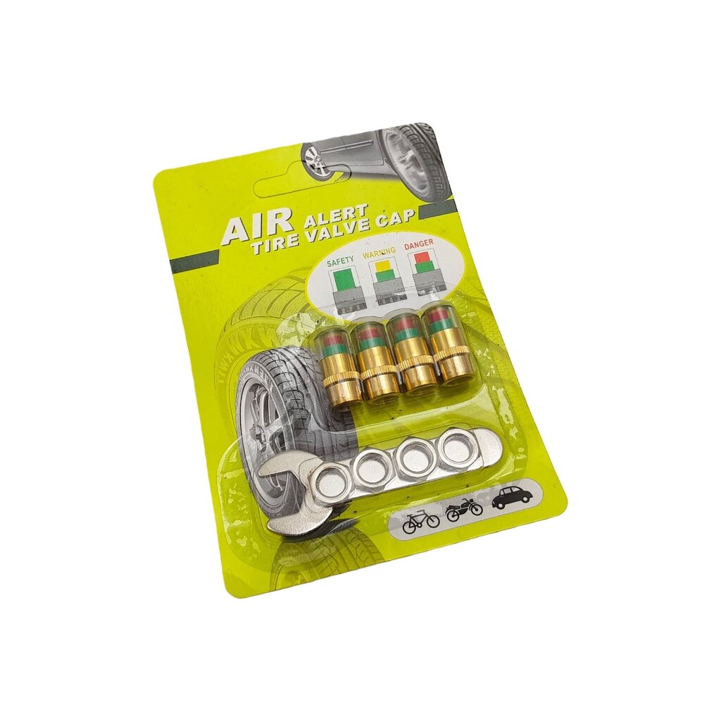 Быстро Устанавливаемая Система Визуального Оповещения О Крышке Штока клапана Индикатора Давления в шинах