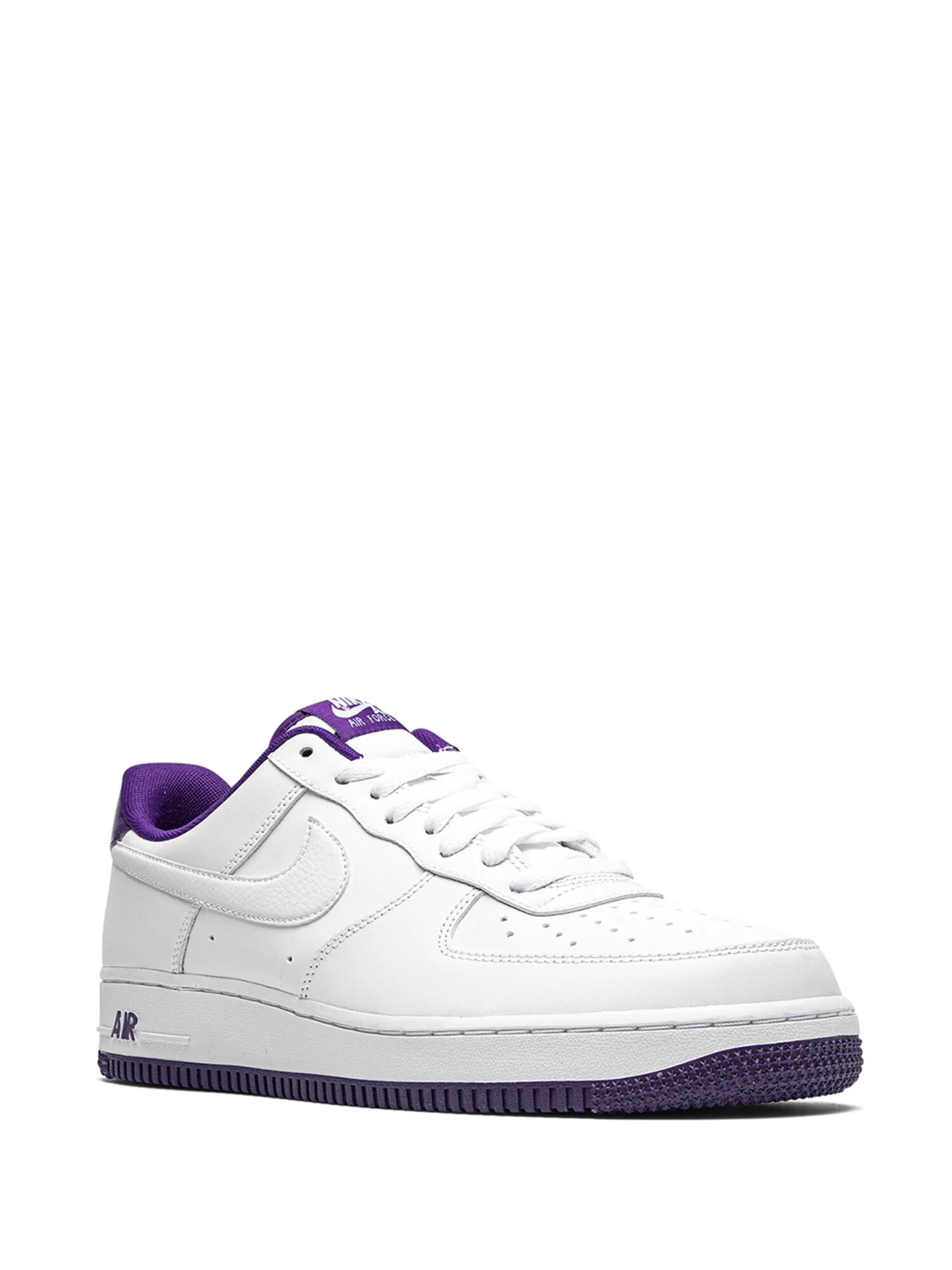 Кроссовки NIKE Air Force 1 Low, размер 8.5 US, серебристый — фото 1