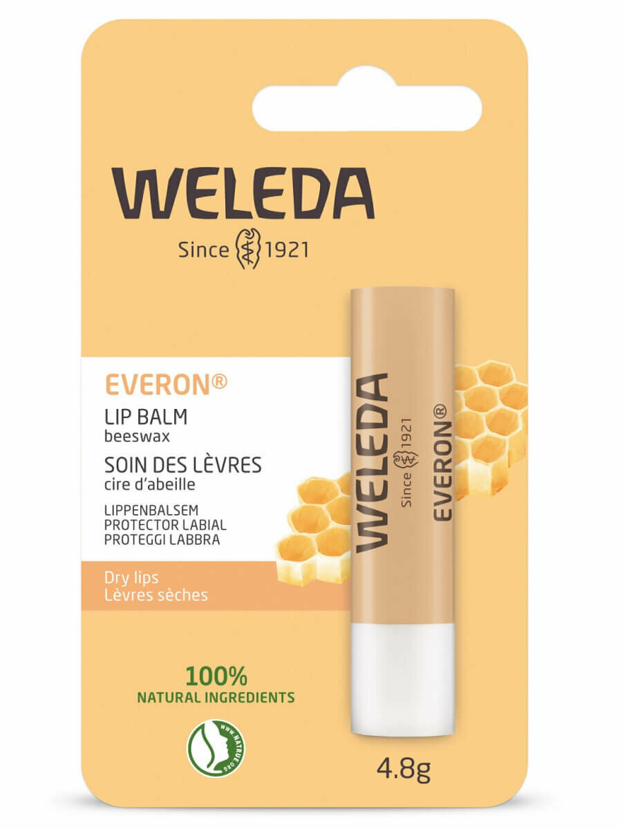 Бальзам для губ Everon, 4,8 г, WELEDA