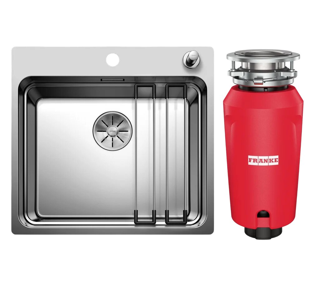 Комплект Мойка Blanco Etagon 500-IF 54x50, сталь, нержавеющая сталь / Измельчитель Franke 134.0715.095 механический