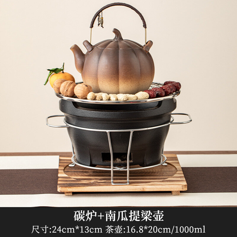 Гриль для барбекю, чайная печь, домашний традиционный камин, популярная онлайн-печь для обогрева, угольная глиняная печь, уличная угольная печь.