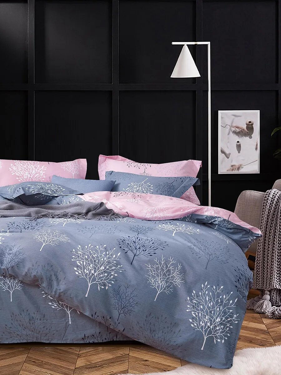 Постельное белье 1.5 хлопок наволочки 70х70 Twill