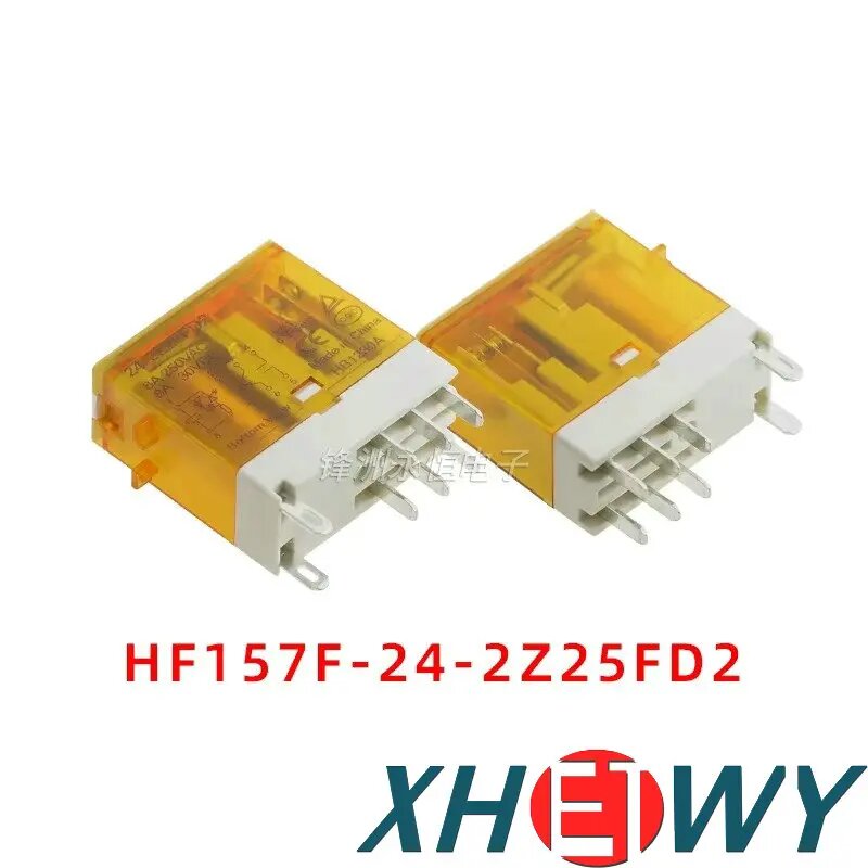 Реле HF157F 220В 24В HF157F-24-2Z25FD2