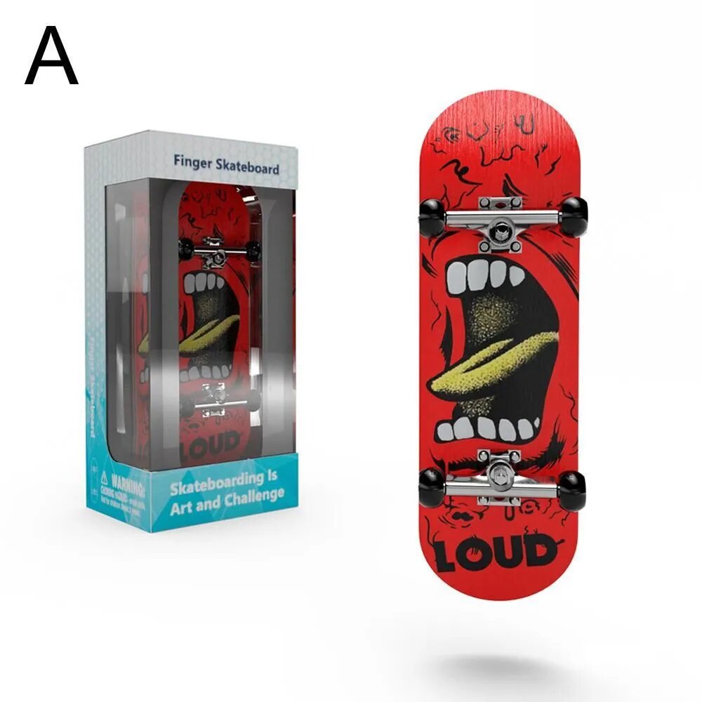 Фингерборд деревянный скейт для пальцев "Starbucks"