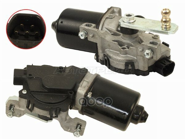 Мотор трапеции стеклоочистителя Mazda 6 07-12 / Toyota Avensis 03-08 Sat арт. ST-85110-05060