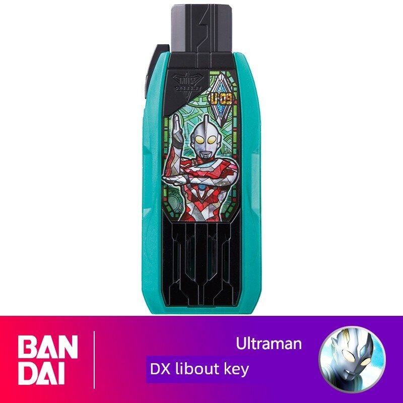 Бандай Ультраман Тига Кей DX: Трансформер-волшебная палочка «Свет победы», Сияющая вечная форма, 25-летие DX Libut