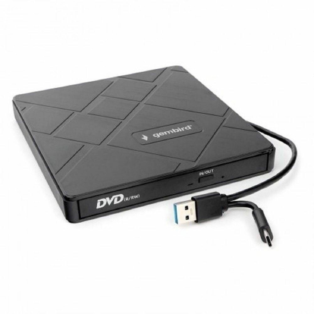 Внешний оптический привод Gembird DVD - USB - 04