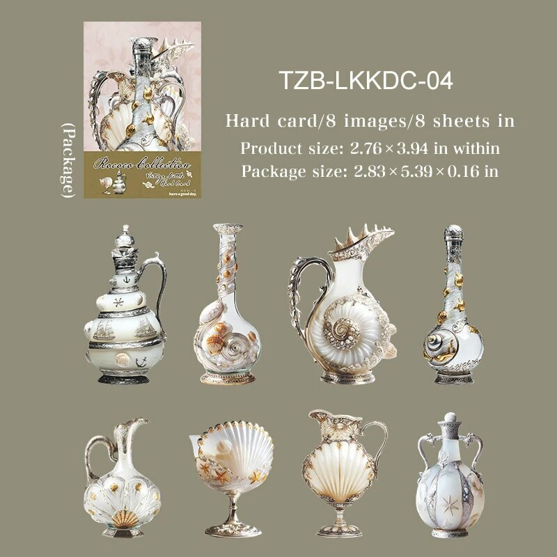 Набор стикеров JIANWU Rococo Collection
