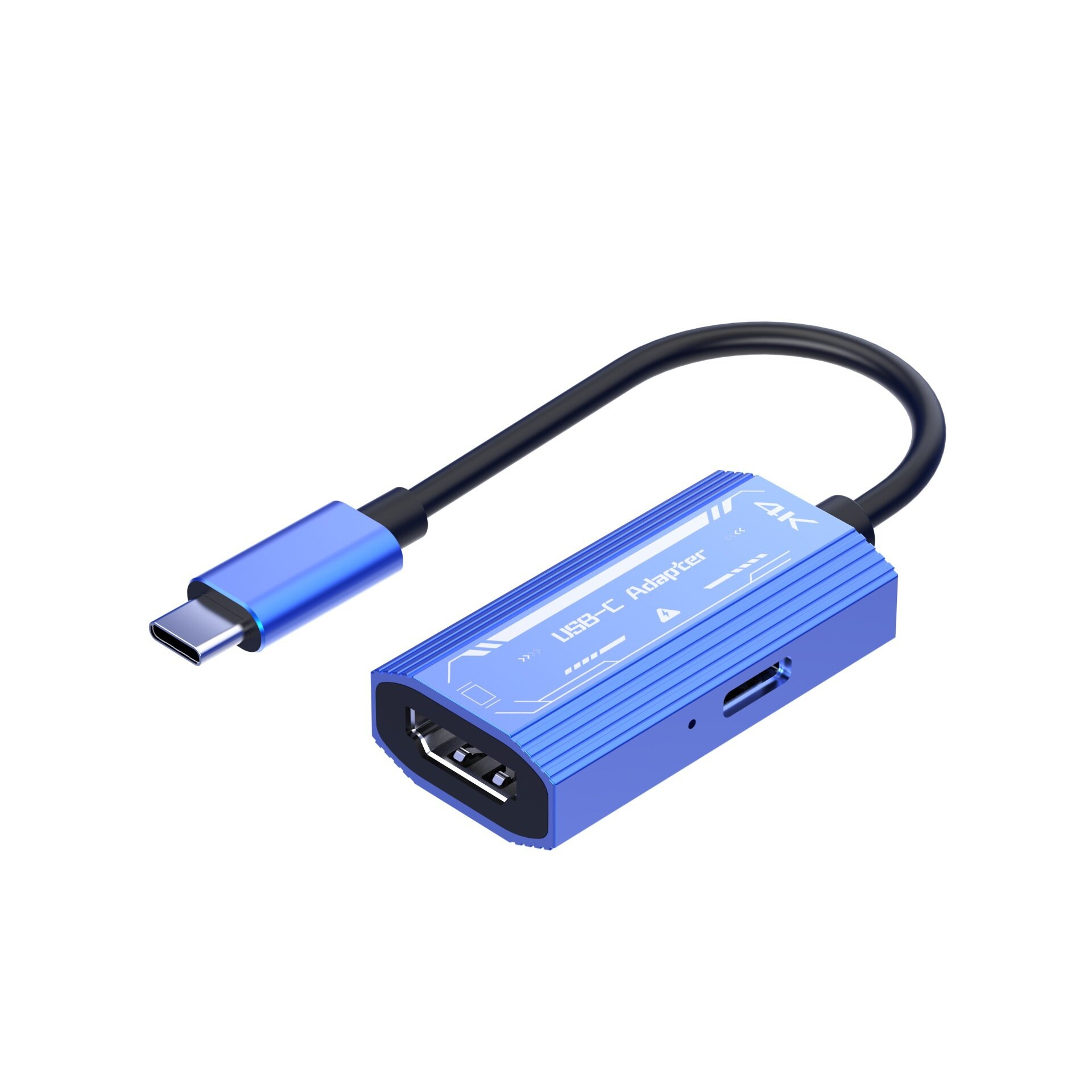 Док-станция для AR-очков XREAL/Rokid Air/Thunderbird, Type-C на HDMI, внешний монитор для компьютера