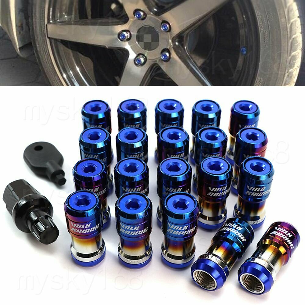 Гайка колесная М12 х 1,25, 45 мм, 20 шт.