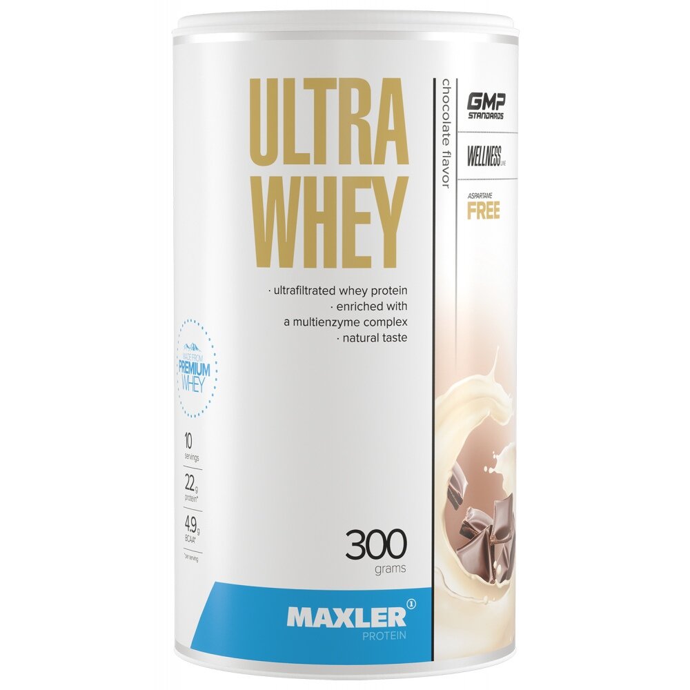 Протеин сывороточный Maxler Germany Ultra Whey, 300 г, Вкус Secret Flavor / Секретный Вкус