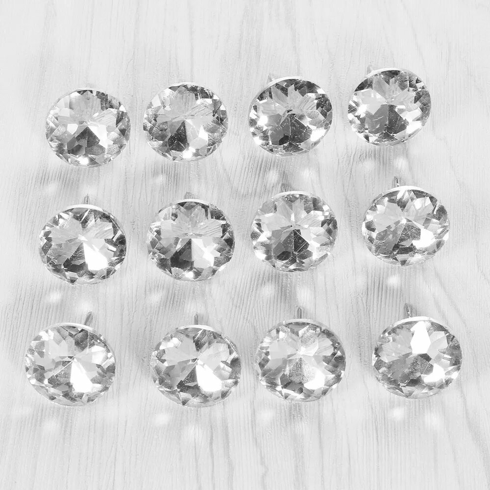 20 Штук Декоративных Кнопок, Для Обивки Мебели, Из Стразового Пластика