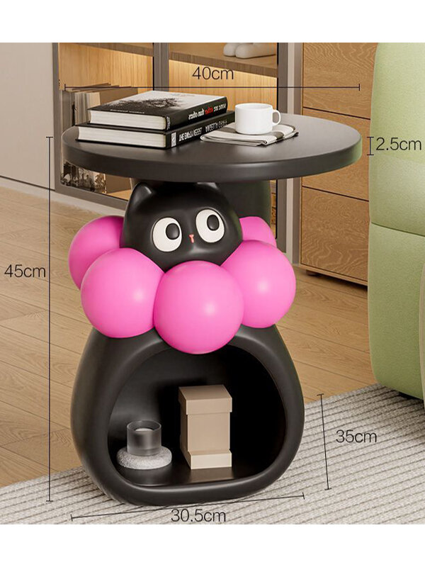 Творческий журнальный столик для хранения кошачьих цветов, бытовые современные декоративные украшения