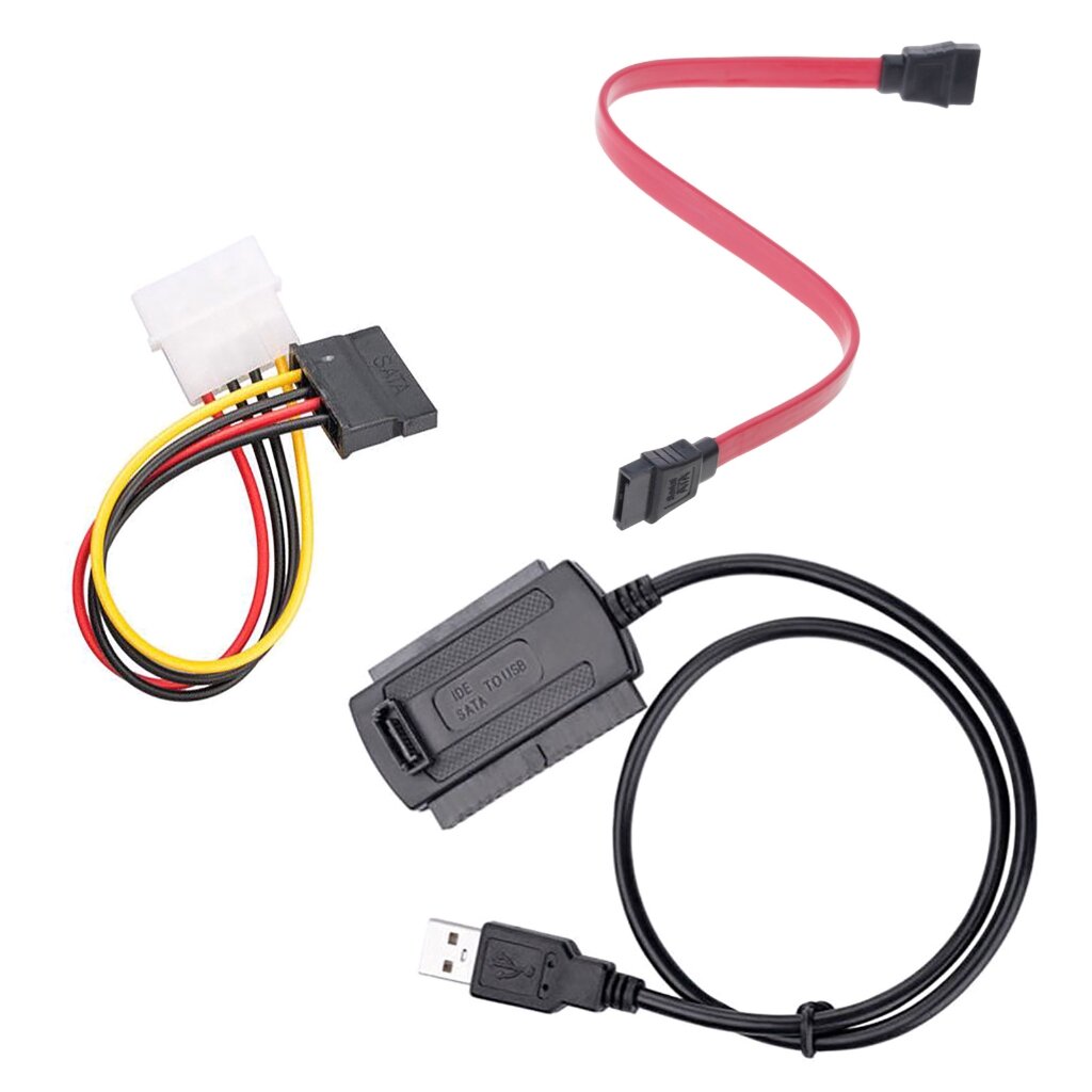 Кабель для передачи данных USB 2.0-IDE SATA