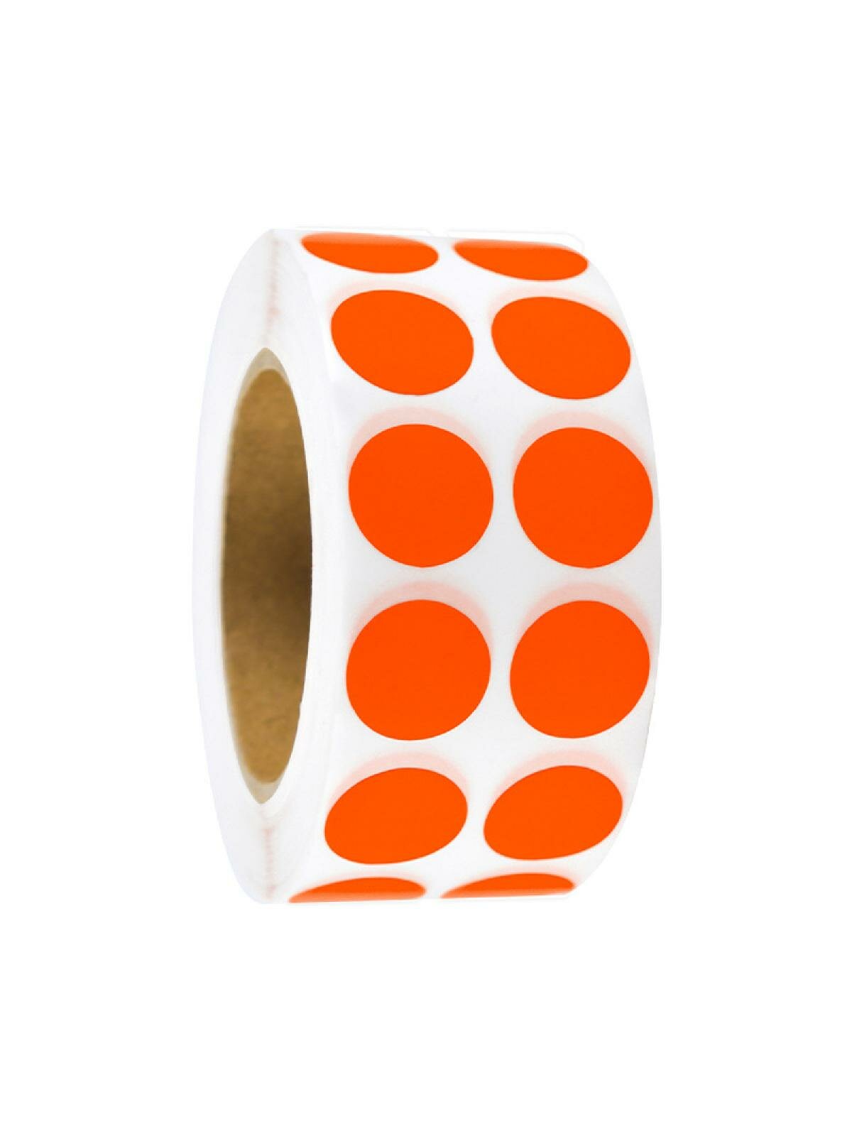 Цветовое кодирование этикетки круг точка метки сплошной цвет наклейки круг для офиса