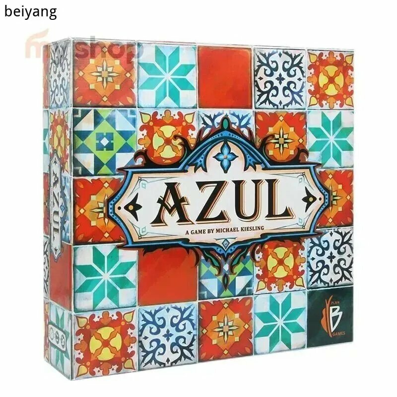 Настольная игра Azul Tile это семейная стратегическая развлекательная игра с уникальным дизайном и логическими сложностями