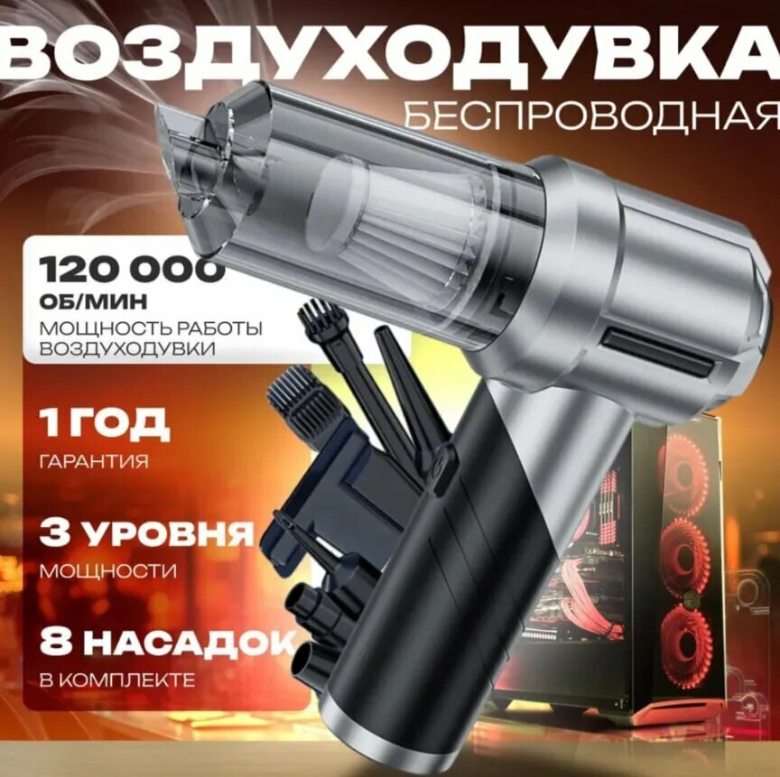 Воздуходувка портативная