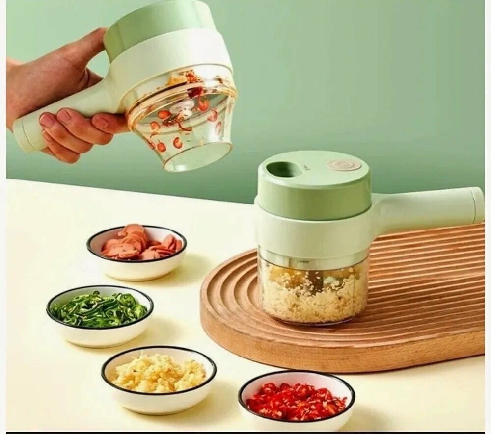 Беспроводной компактный измельчитель электрический кухонный, миксер ручной, чоппер Cooking Hammer