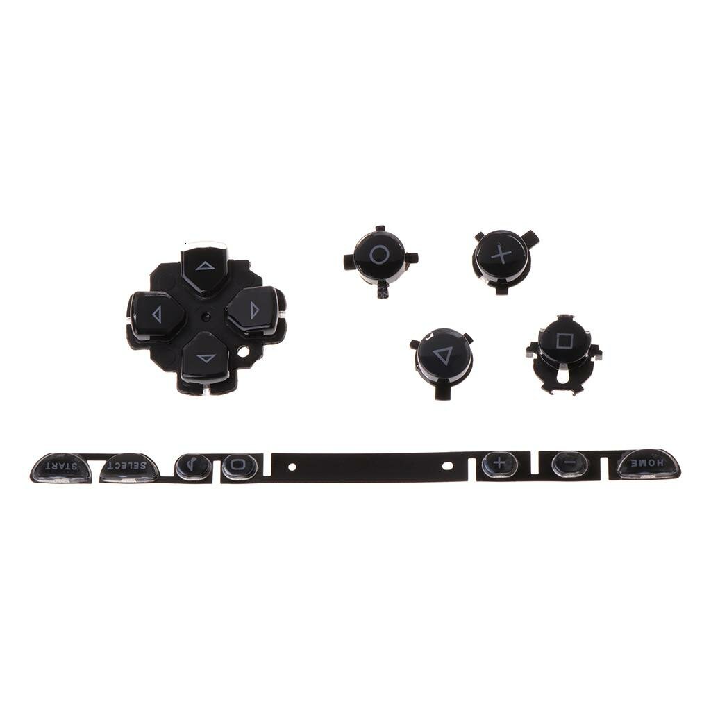 Комплект кнопок Home, Start, Control, Left, Right для замены, Зеленый