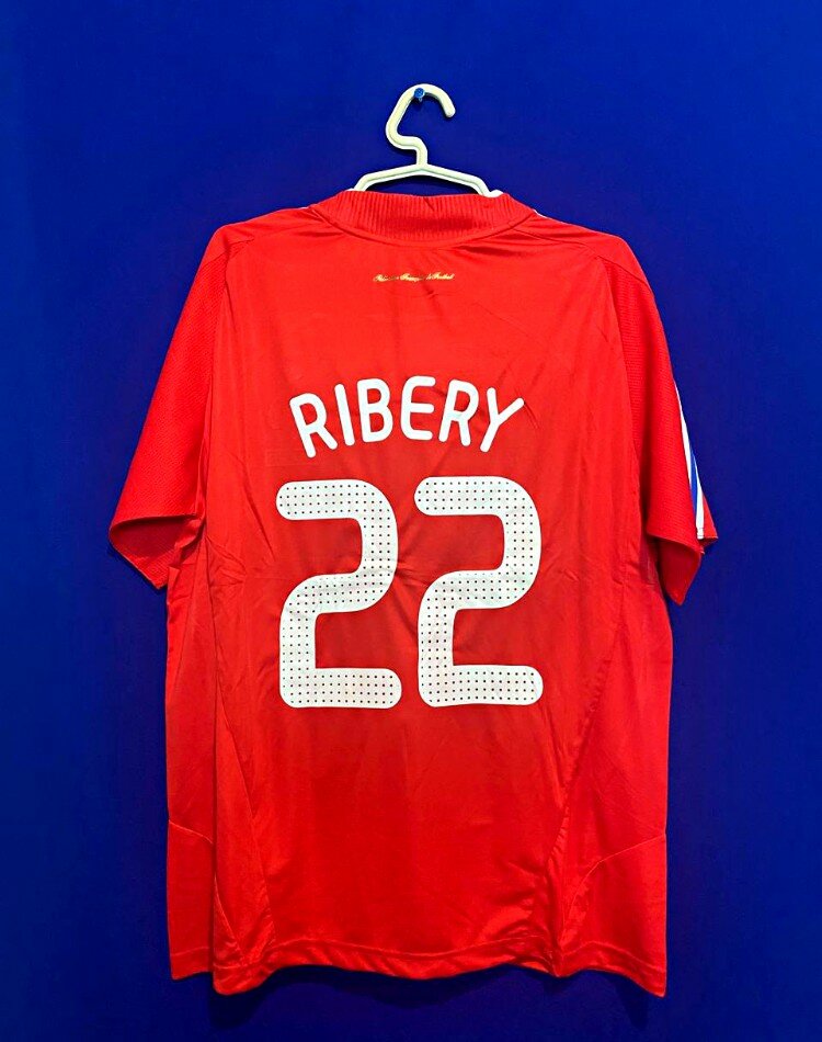 Франция размер 50 форма комплект (майка + шорты) сборной Франции по футболу №22 RIBERY красная