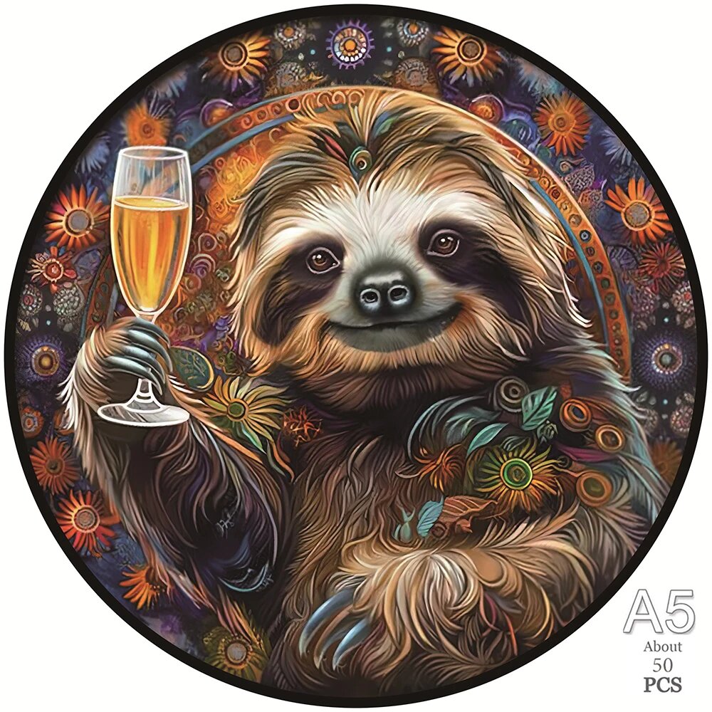 Деревянные 3D пазлы "Грибная деревня" TT-YPAN-6023-A5-b